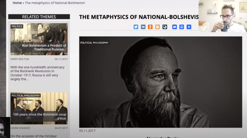 Alexander Dugin on The Metaphysics of National Bolshevism | Paideuma.tv